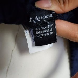 Style House | Pants & Jumpsuits | Style House Navy Blue Lace Trim ...